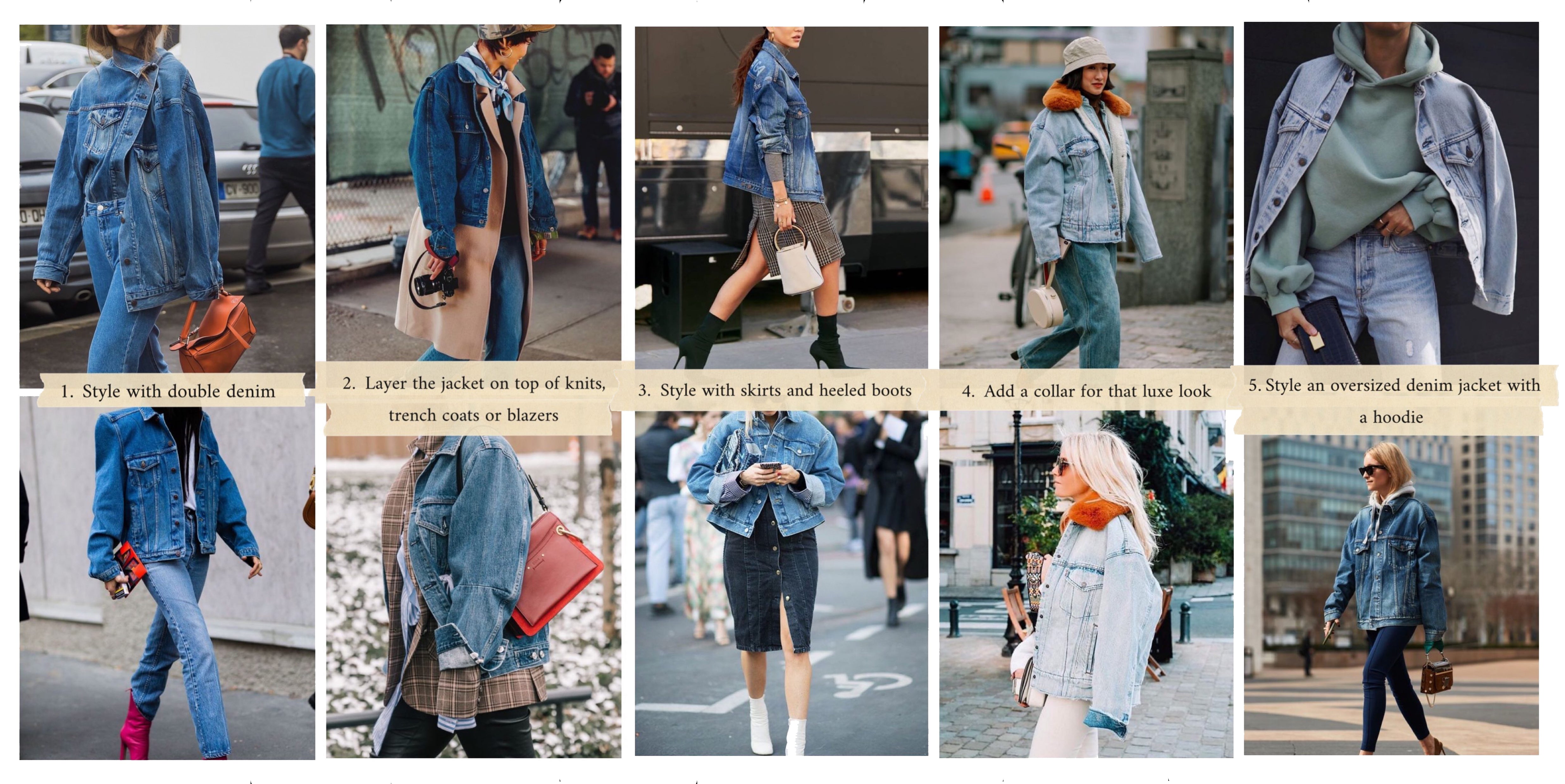 A denim jacket for all year round – Sofia Marino